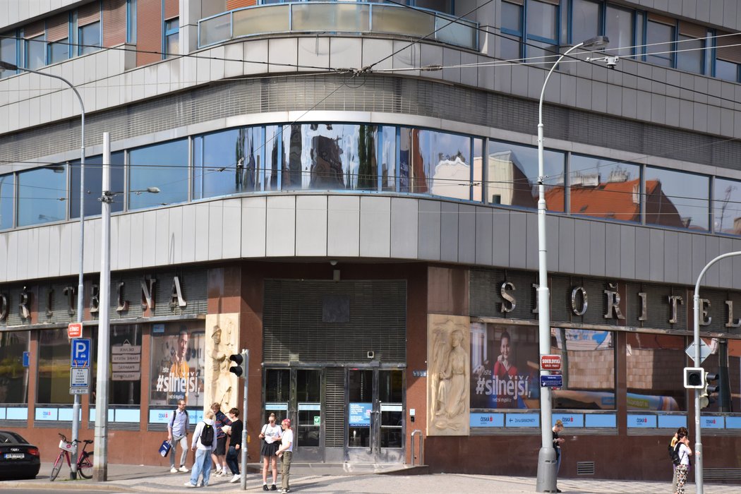 Palace Palác Atlas in Prague by Stalmach and Svoboda