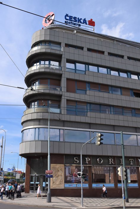 Palace Palác Atlas in Prague by Stalmach and Svoboda