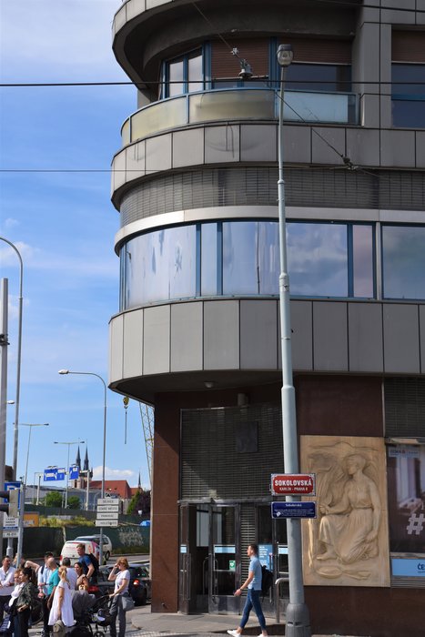 Palace Palác Atlas in Prague by Stalmach and Svoboda