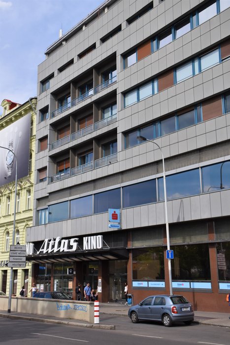 Palace Palác Atlas in Prague by Stalmach and Svoboda