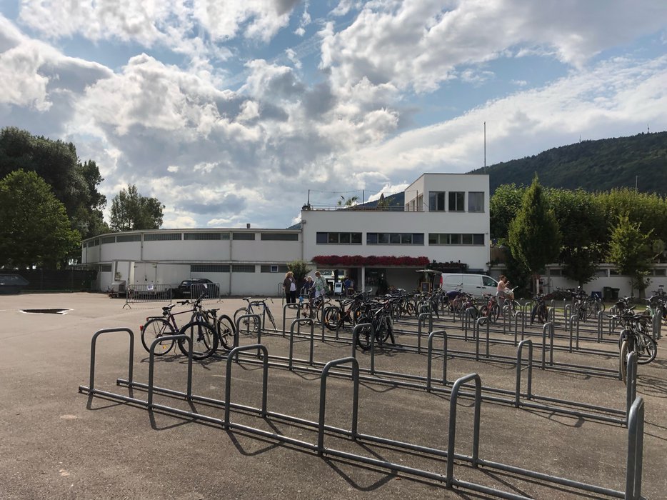 Lido lake Biel/Bienne in Nidau by Ernst Berger