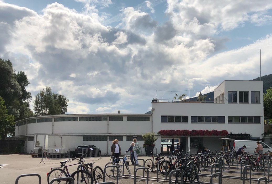 Lido lake Biel/Bienne in Nidau by Ernst Berger