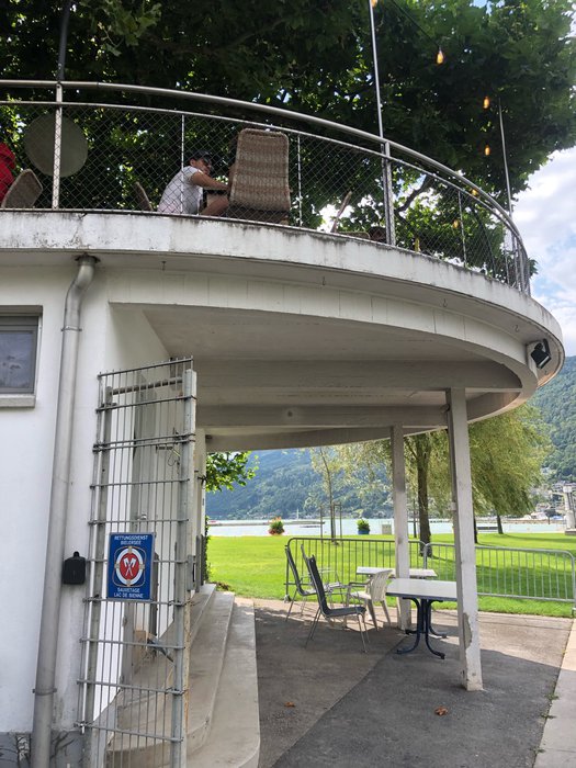 Lido lake Biel/Bienne in Nidau by Ernst Berger