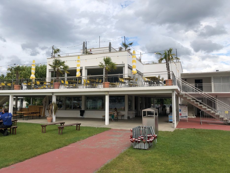 Lido lake Biel/Bienne in Nidau by Ernst Berger