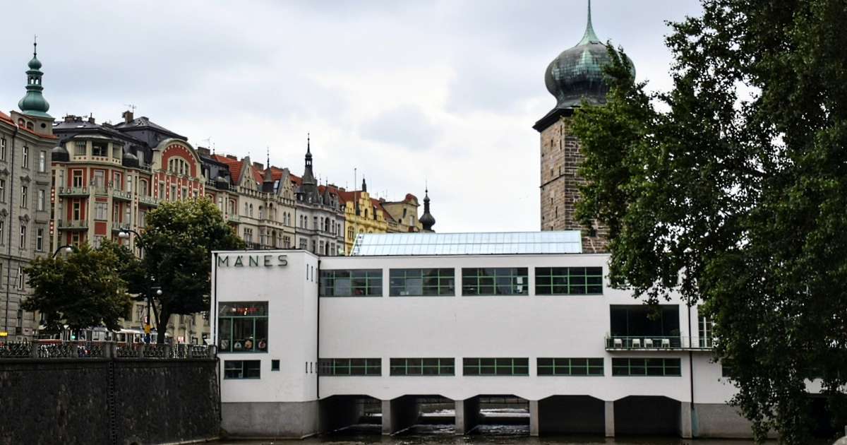 SVU Mánes in Prague (Praha) by Otakar Novotný