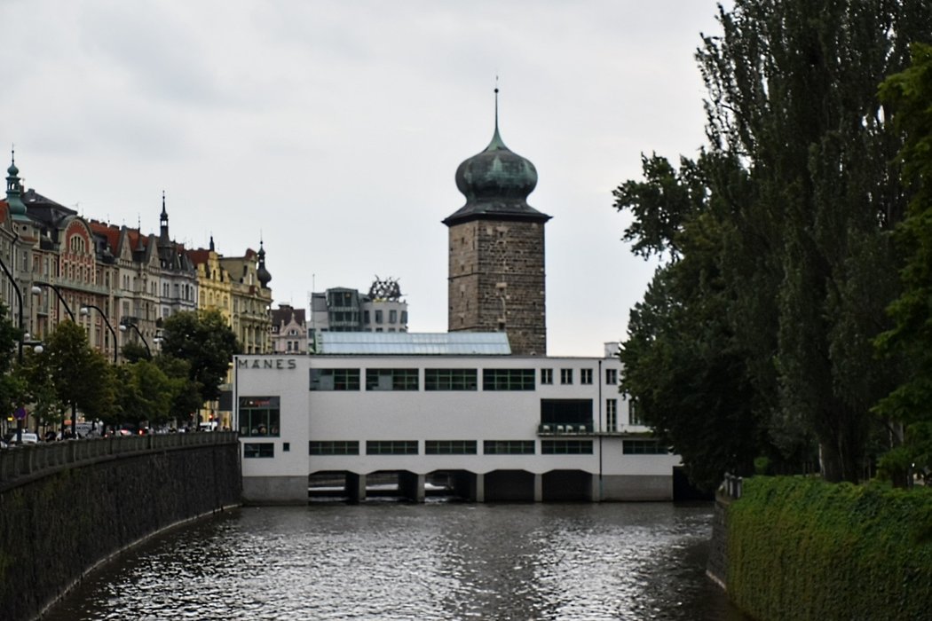 SVU Mánes in Prague (Praha) by Otakar Novotný