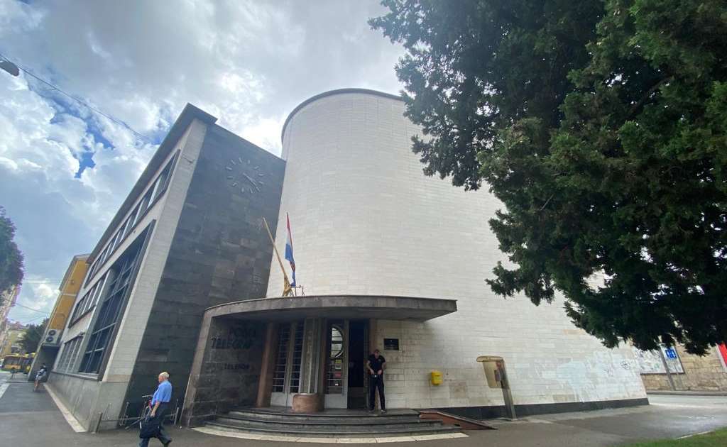 Main post office in Pula by Angiolo Mazzoni