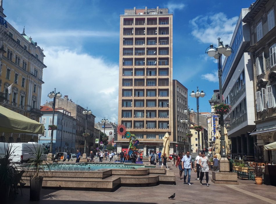 Rijeka's Skycraper Riječki neboder by Umberto Nordio