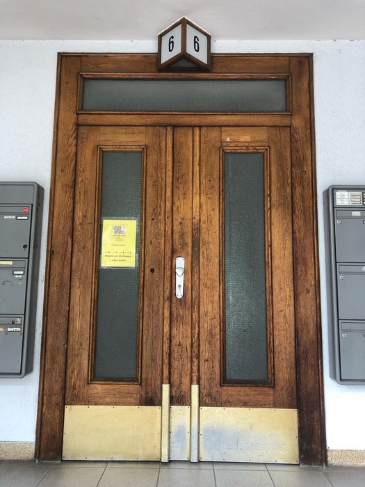 Alker-Block in Karlsruhe by Hermann Reinhard Alker