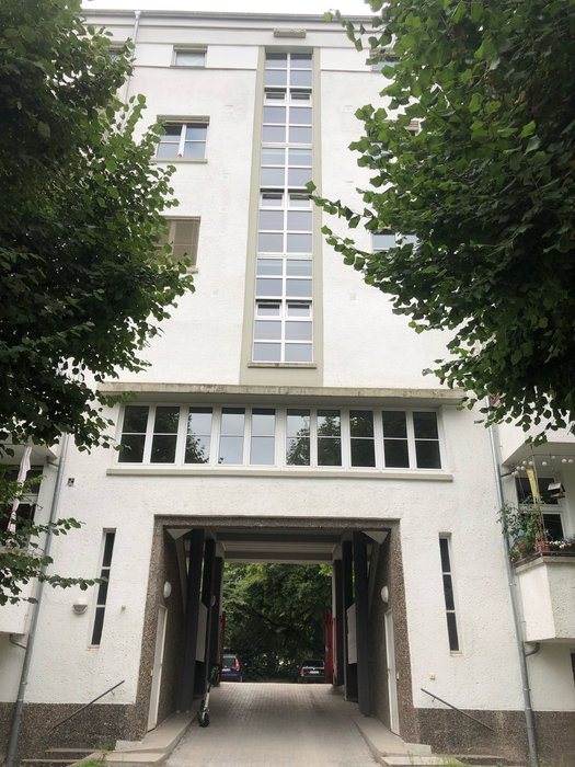 Alker-Block in Karlsruhe by Hermann Reinhard Alker