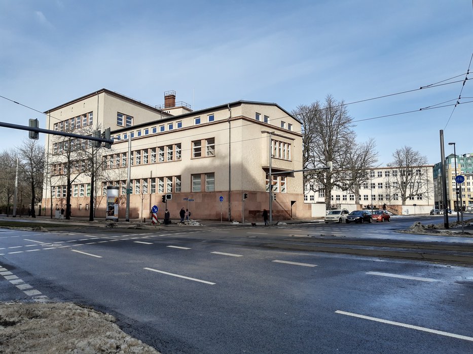 Gutenbergschule (Gutenberg School... in Leipzig by Otto Droge
