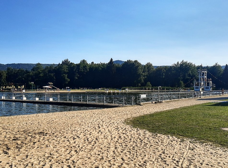 Waldstrandbad (lido) in Großschönau, Trixi-Bad
