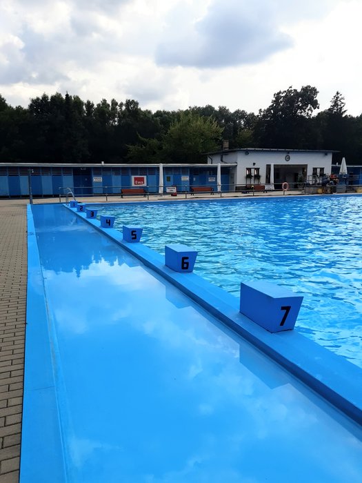 swimming pool lido Freibad Südbad in Altenburg