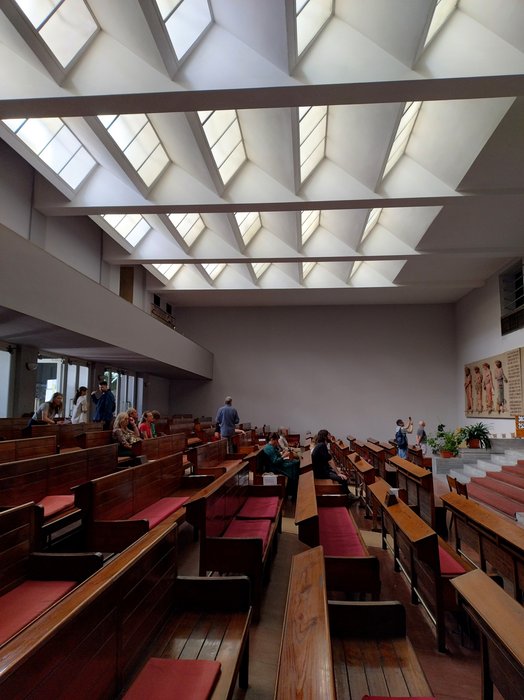 Hus congregational house Husův sbor in Prague by Pavel Janák