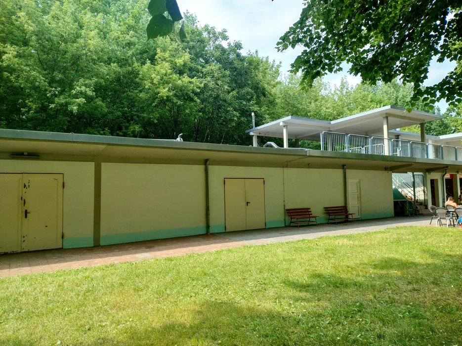 Waldbad Forest bath in Leuna by Kurt Jahn