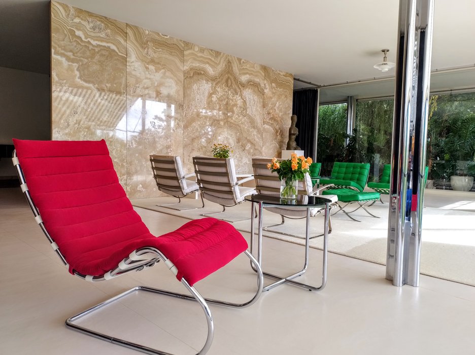 Villa Tugendhat in Brno by Ludwig MIes van der Rohe