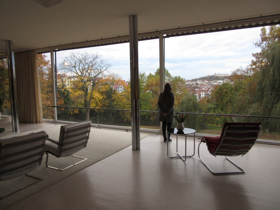 Villa Tugendhat in Brno by Ludwig MIes van der Rohe