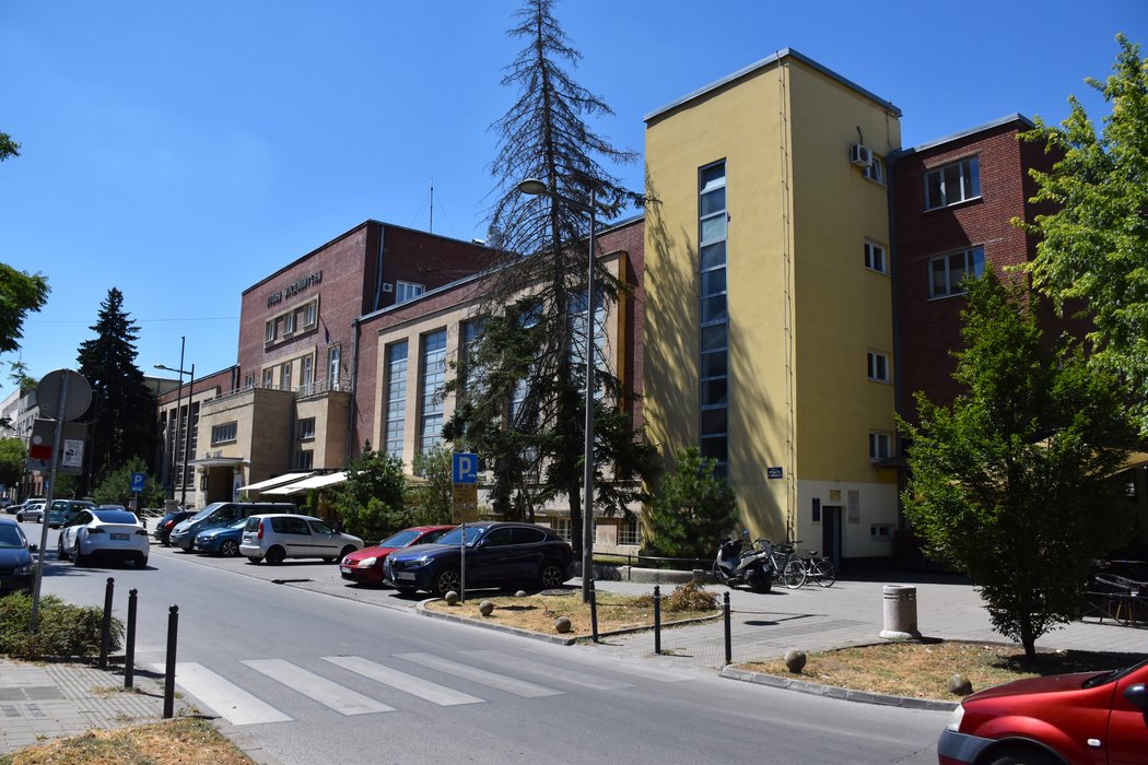Sokolski dom in Novi Sad by Đorđe Tabaković