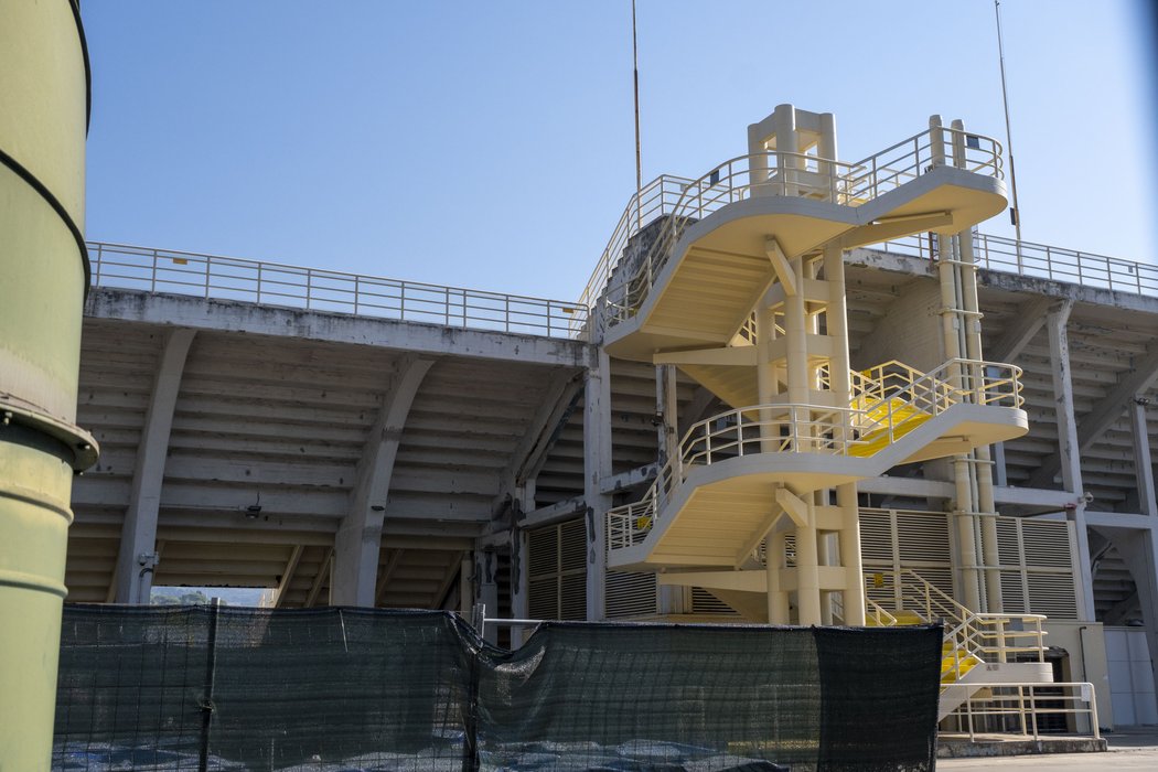 Stadium (stadio) Artemio Franchi in Florence by Pier L. Nervi