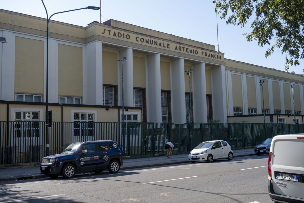 Stadium (stadio) Artemio Franchi in Florence by Pier L. Nervi