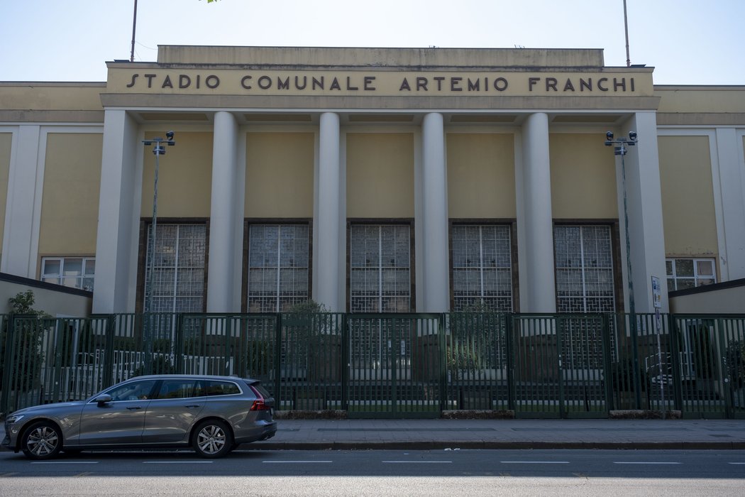Stadium (stadio) Artemio Franchi in Florence by Pier L. Nervi