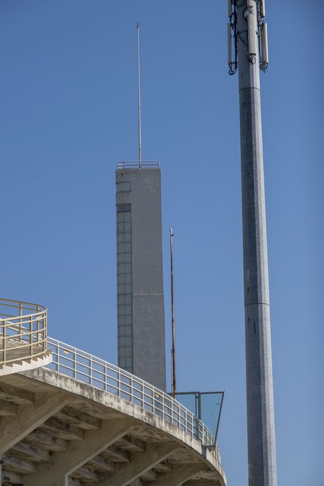 Stadium (stadio) Artemio Franchi in Florence by Pier L. Nervi